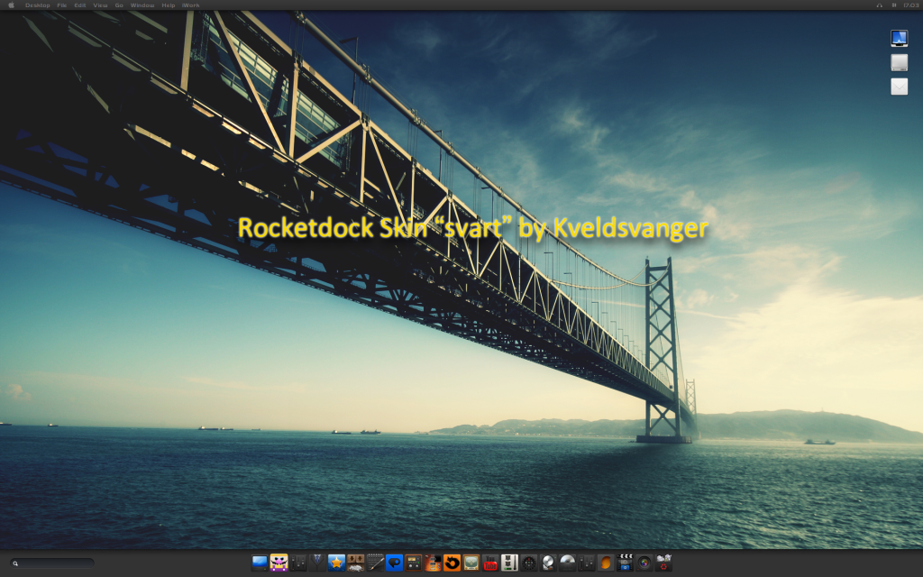 svart for RocketDock - SkinPack
