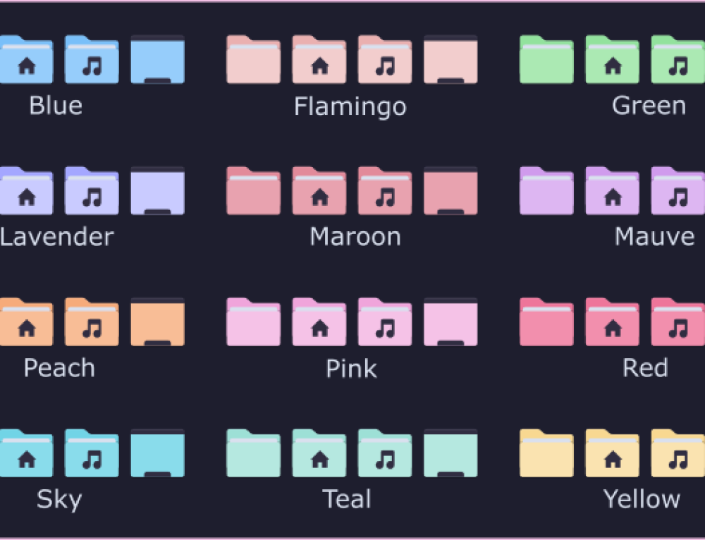 SkinPackTheme for WindowsWindows 11 Pink Folder Icons