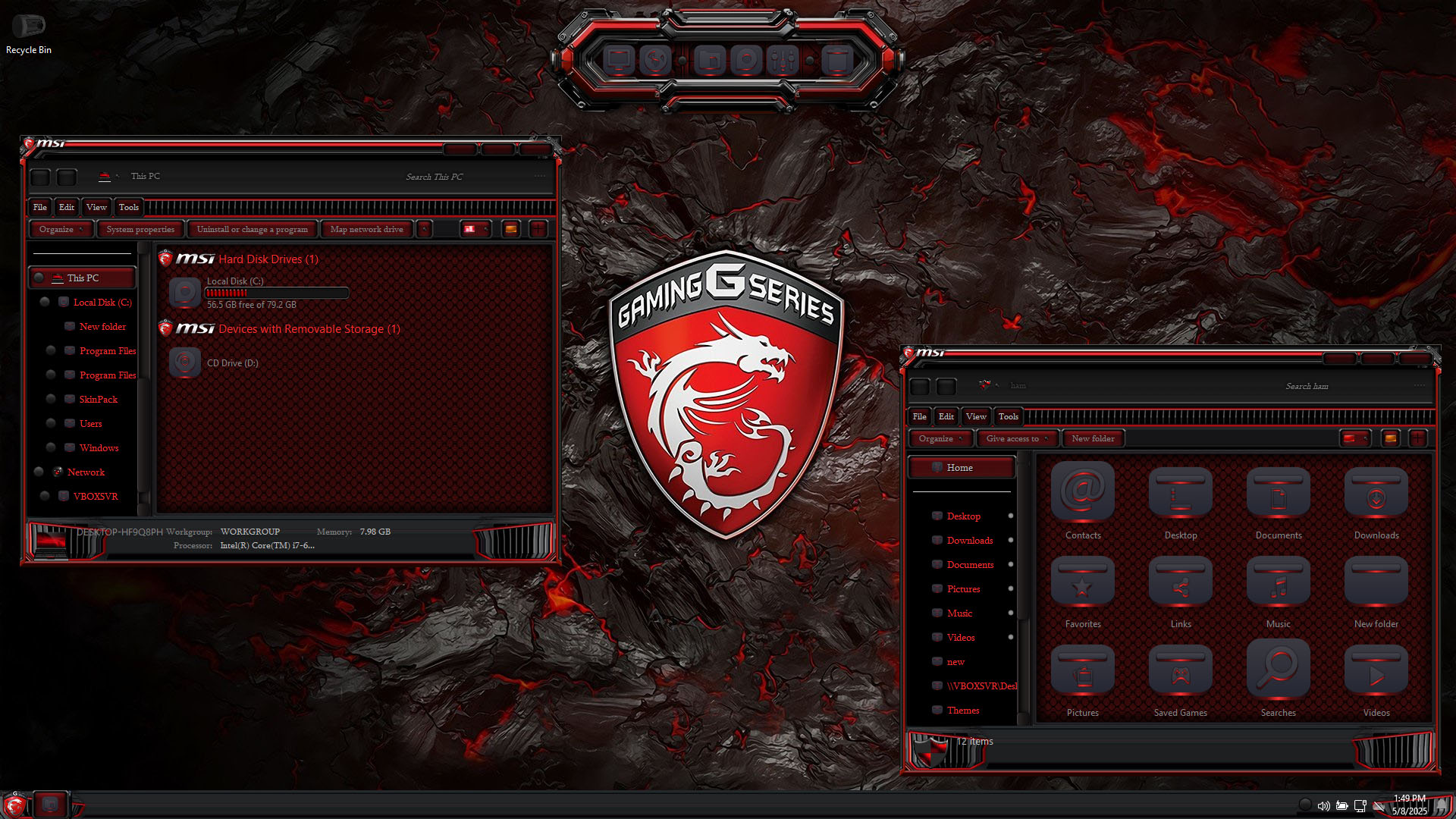 SkinPackTheme for WindowsMSI Premium SkinPack for Windows 11 and 10