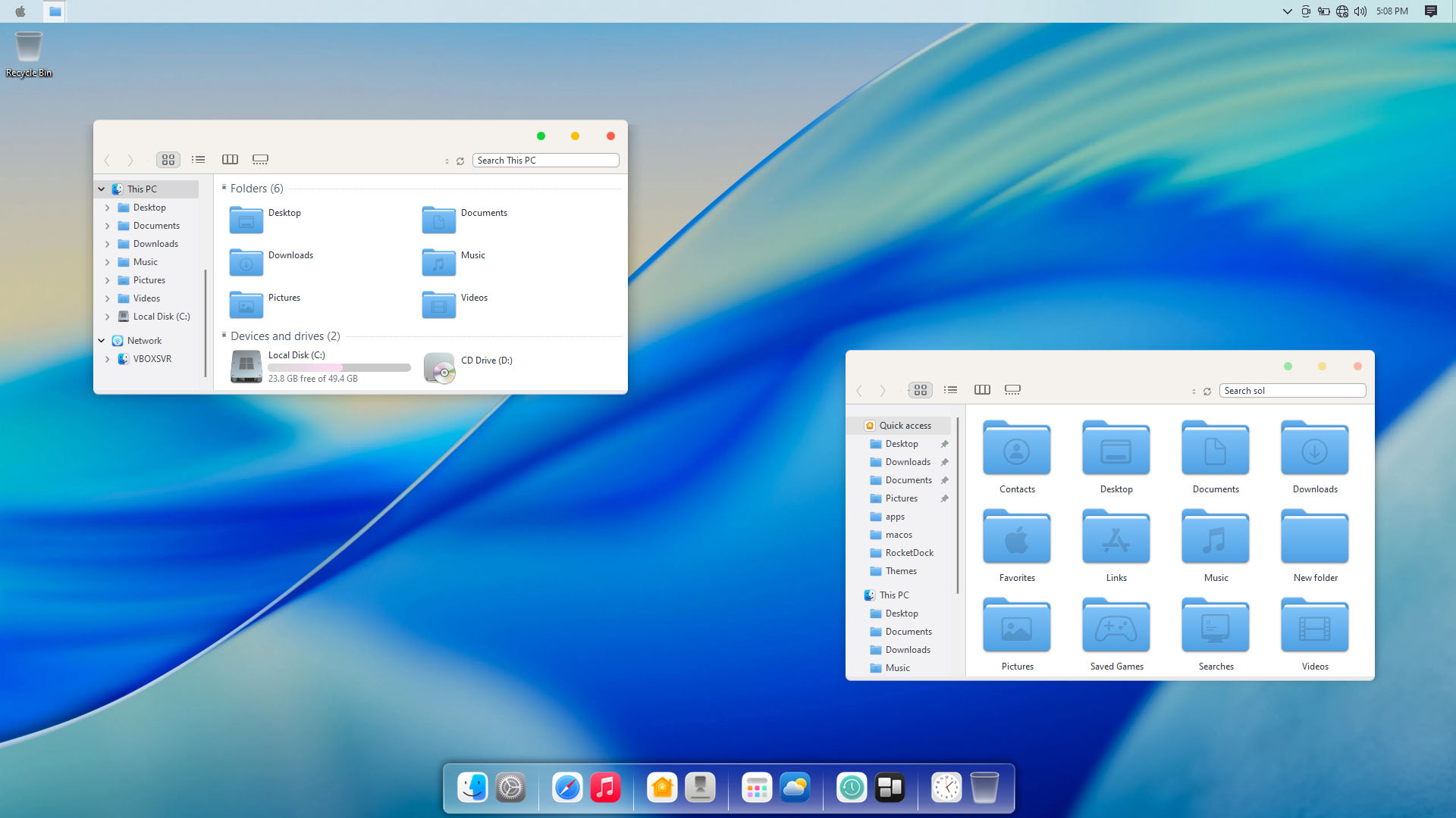 macOS 26 Tahoe SkinPack for Windows 11 and 10 - SkinPack