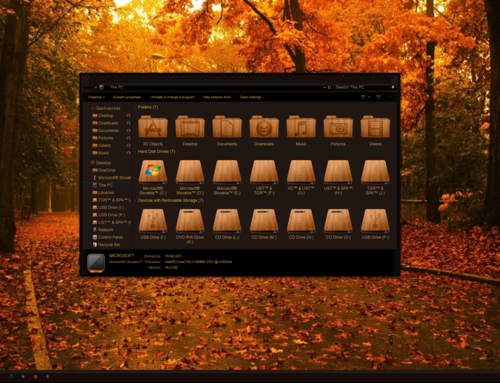 SkinPackTheme for WindowsWindows 11 Dark Folder Icons