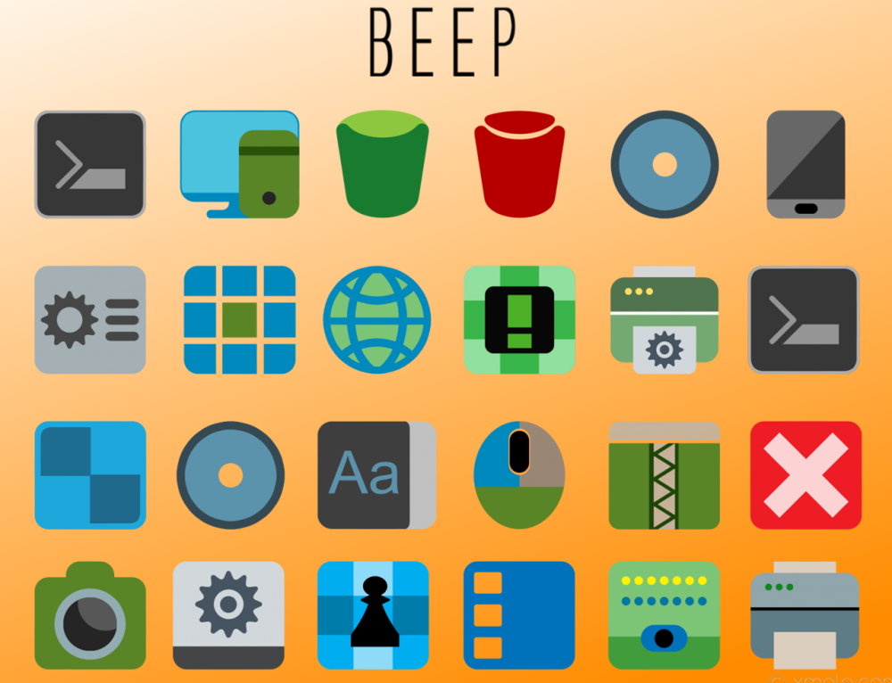 Windows 7 Icon Pack for 7TSP - SkinPack