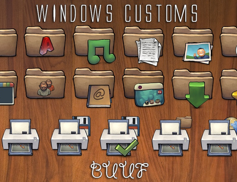 Windows 11 Pink Folder Icons - SkinPack