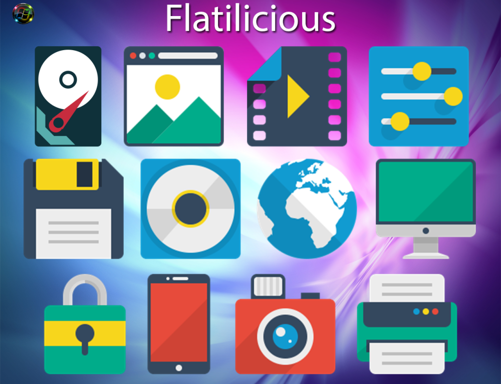 Windows 11 Dark Folder Icons - SkinPack