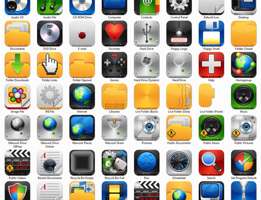 Windows 11 Pink Folder Icons - SkinPack