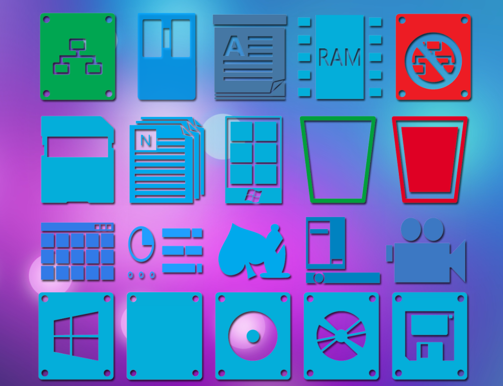 Mac OS Icons - SkinPack