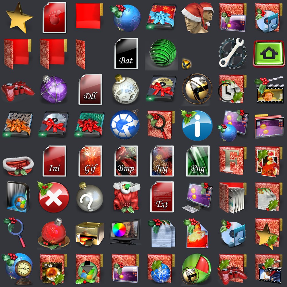 My Christmas IconPack 7TSP - SkinPack