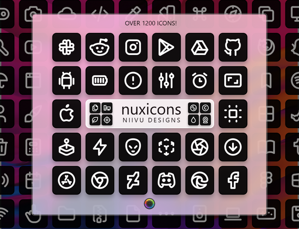 Windows 11 Dark Folder Icons - SkinPack