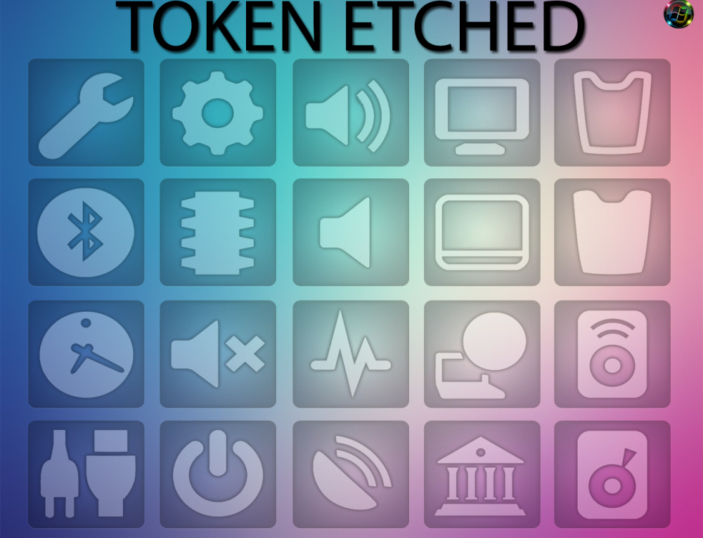 Windows 11 Dark Folder Icons - SkinPack