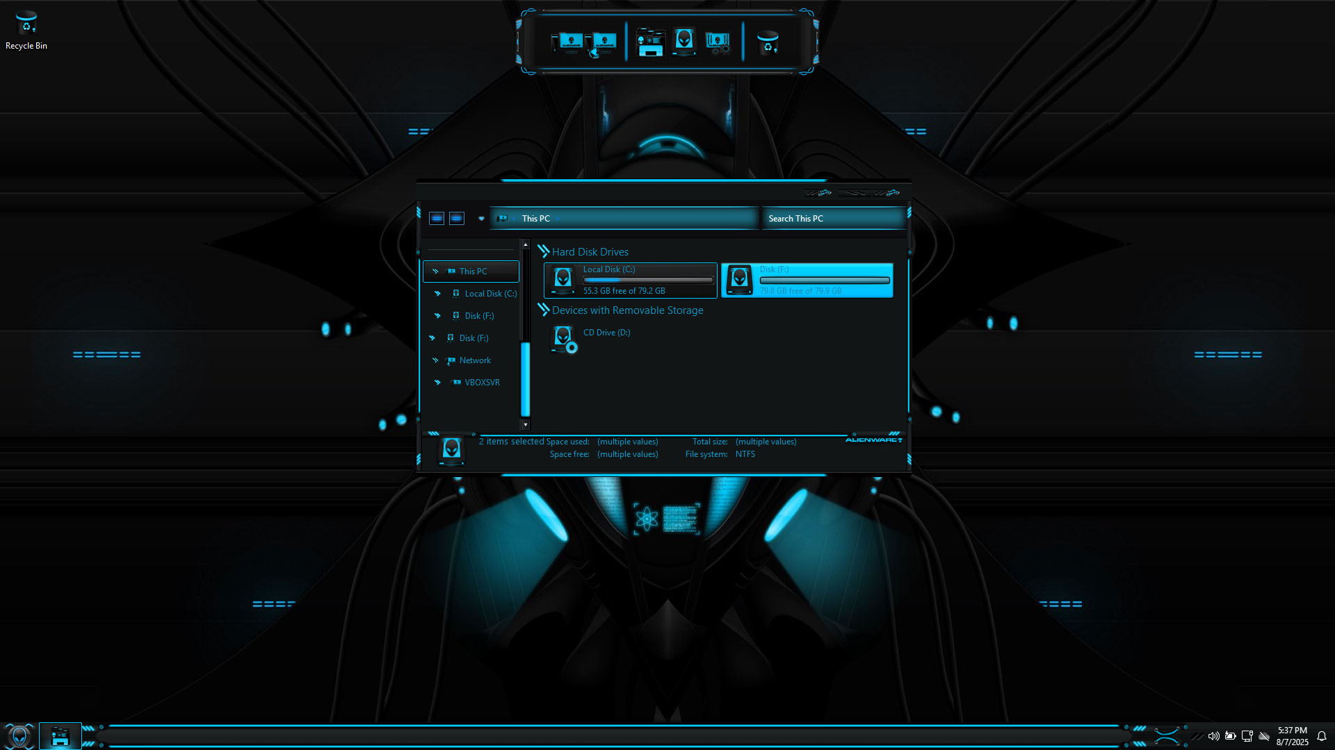 Alien SkinPack for Windows 11 - SkinPack