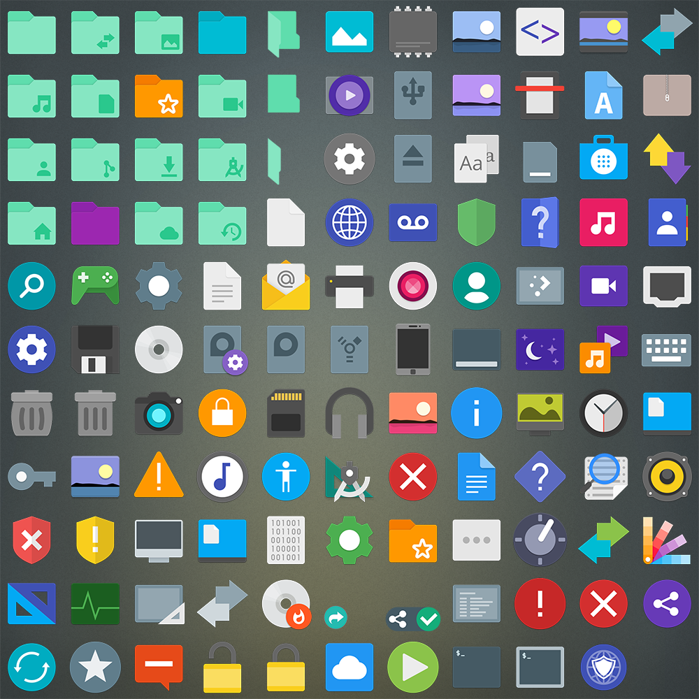 ZorinGreen-Light IconPack 7TSP - SkinPack