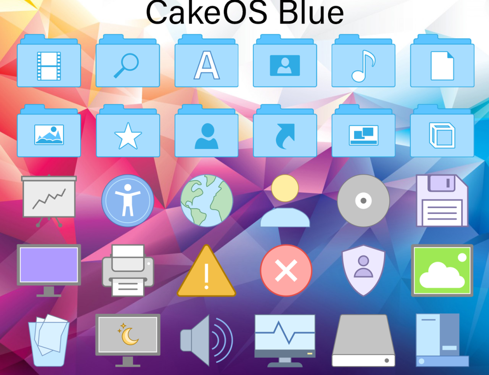 Mac OS Icons - SkinPack