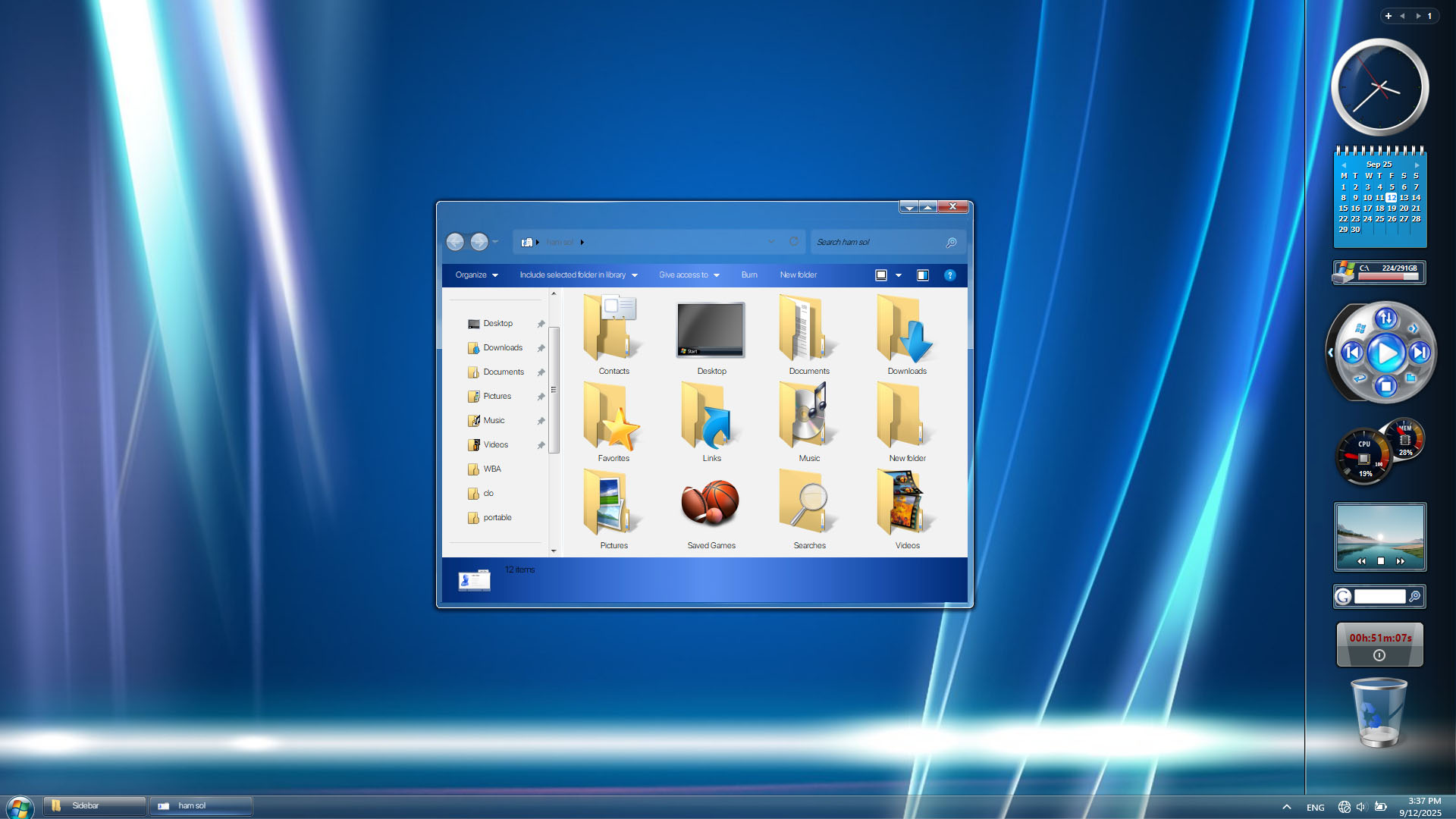 Longhorn SkinPack for WindowBlinds - SkinPack