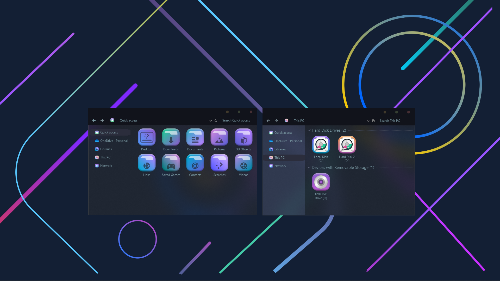 Aretha Icon Theme - SkinPack