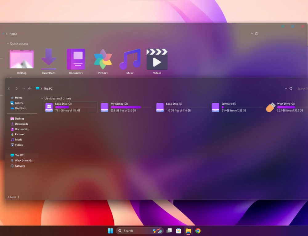 Windows 11 (default) IconPack 7TSP - SkinPack