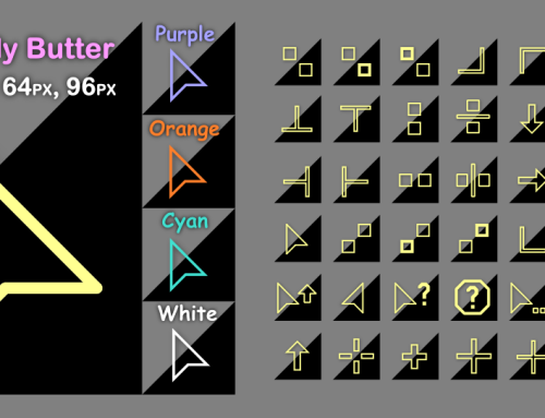 Empty Butterfly Green Cursor Pack - SkinPack