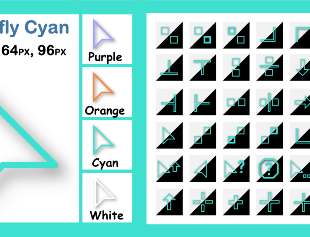 Empty Butterfly Green Cursor Pack - SkinPack