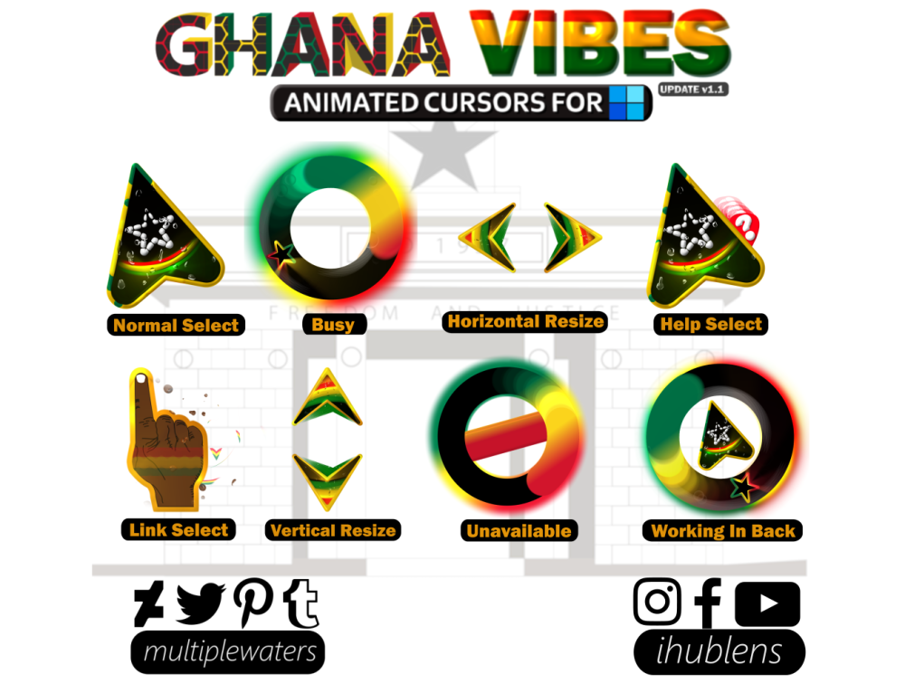 GANT Cursors 2006 Vol 1 WinStd Cursor Pack - SkinPack