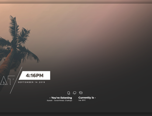 Ageo Rainmeter - SkinPack