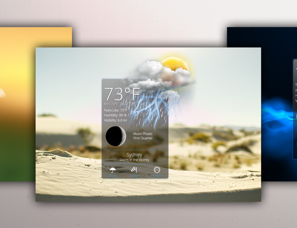 Ageo Rainmeter - SkinPack