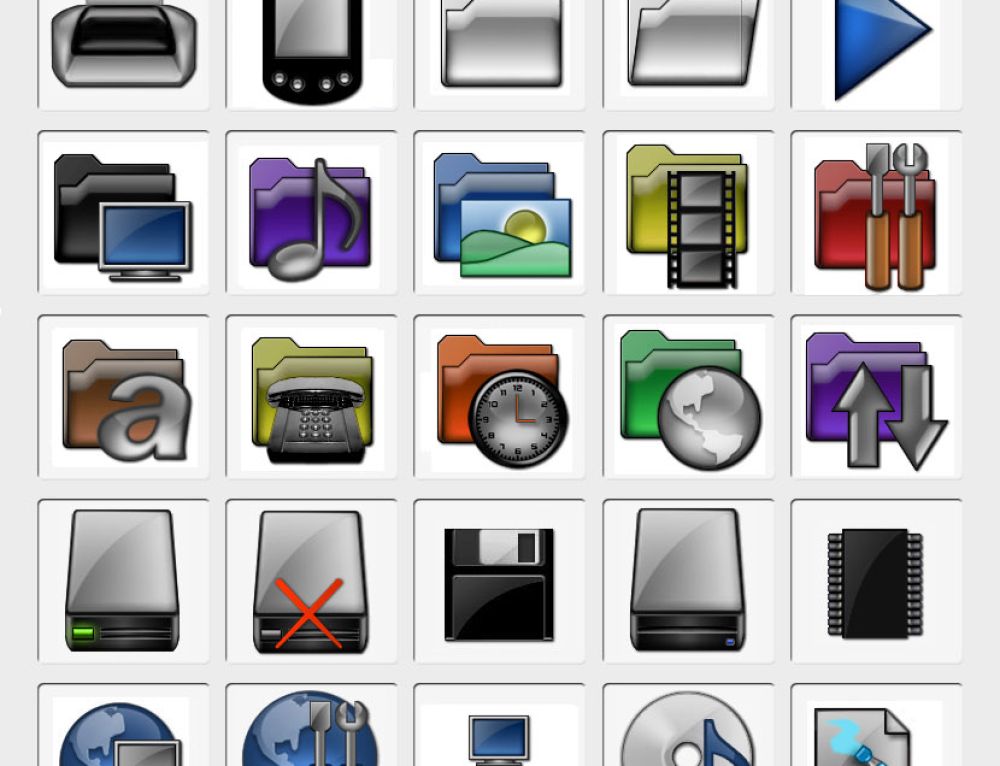 Mac OS Icons - SkinPack