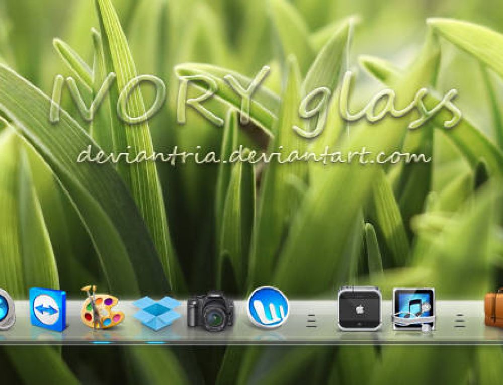 IVORY for RocketDock - SkinPack