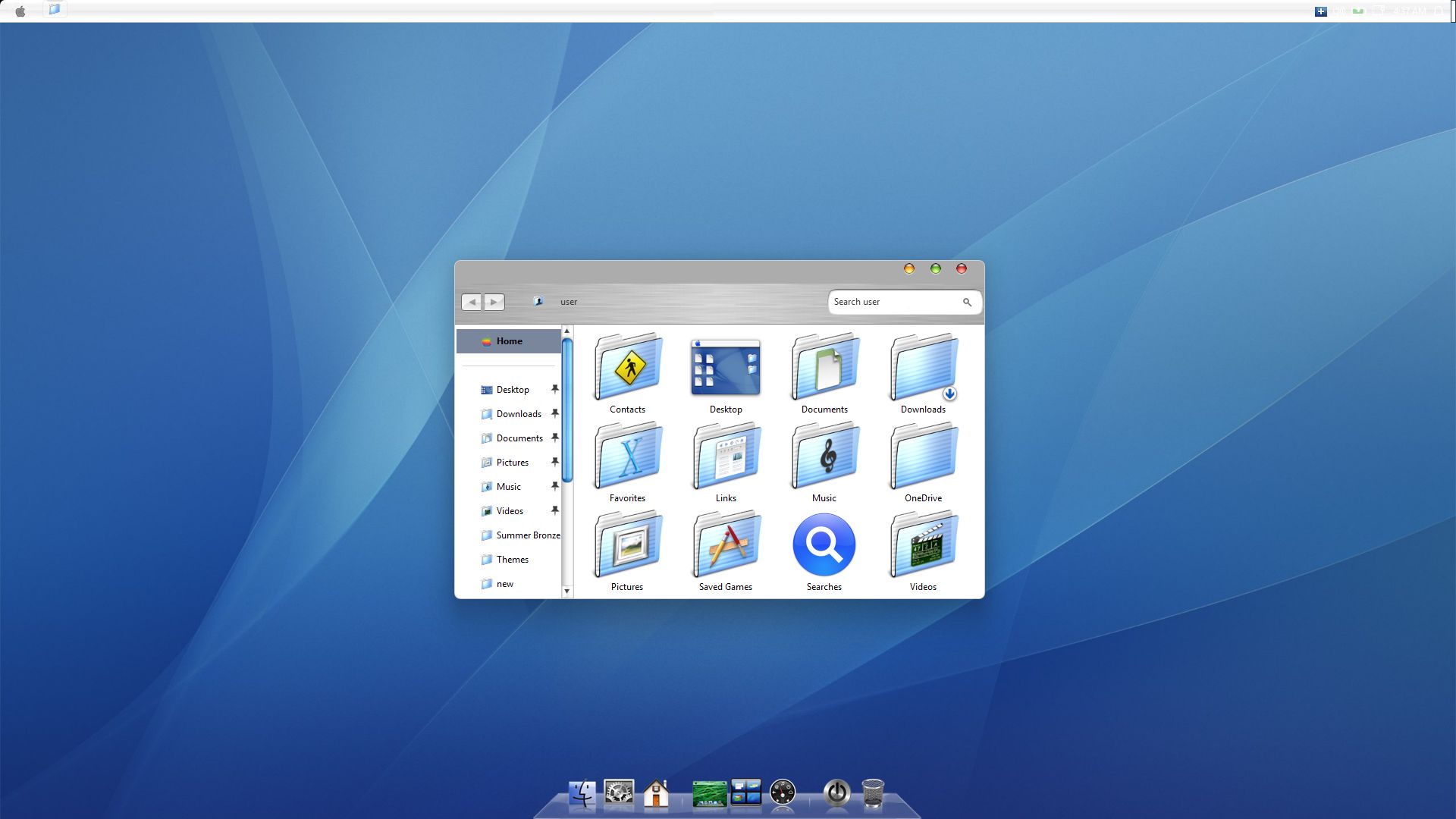 Mac OSX Tiger SkinPack for Windows 11 - SkinPack